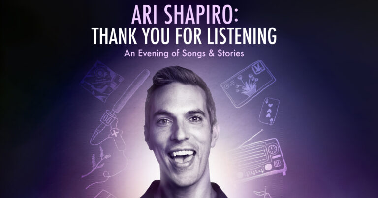 Ari Shapiro: Gracias por escuchar - Count Basie Center for the Arts