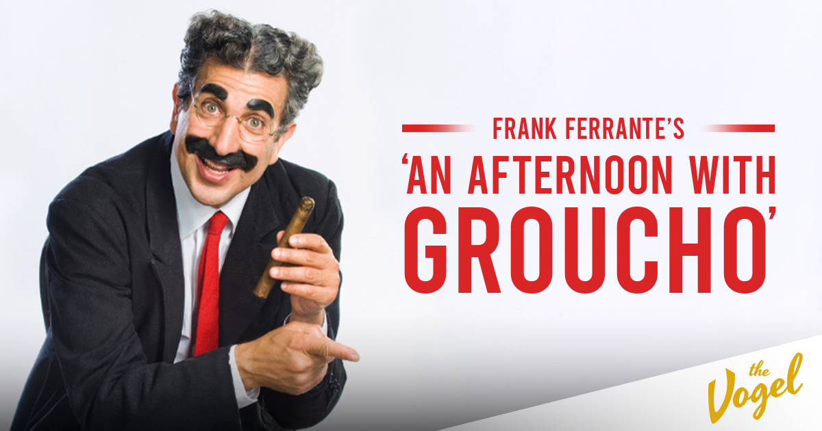 An Afternoon with Groucho - Starring Frank Ferrante - Count Basie Center for the Arts